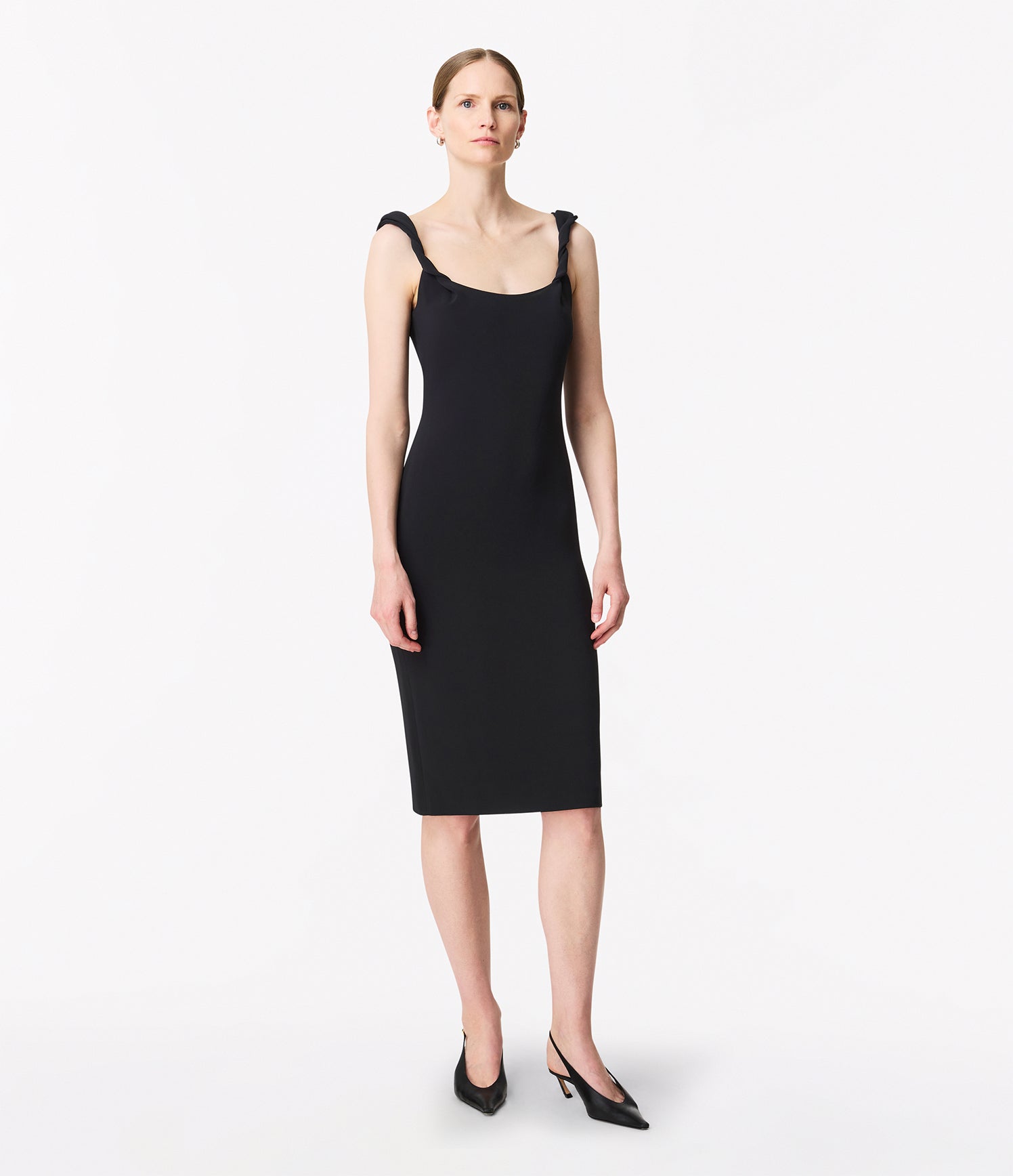 Twist Bias Dress | Black – Another Tomorrow